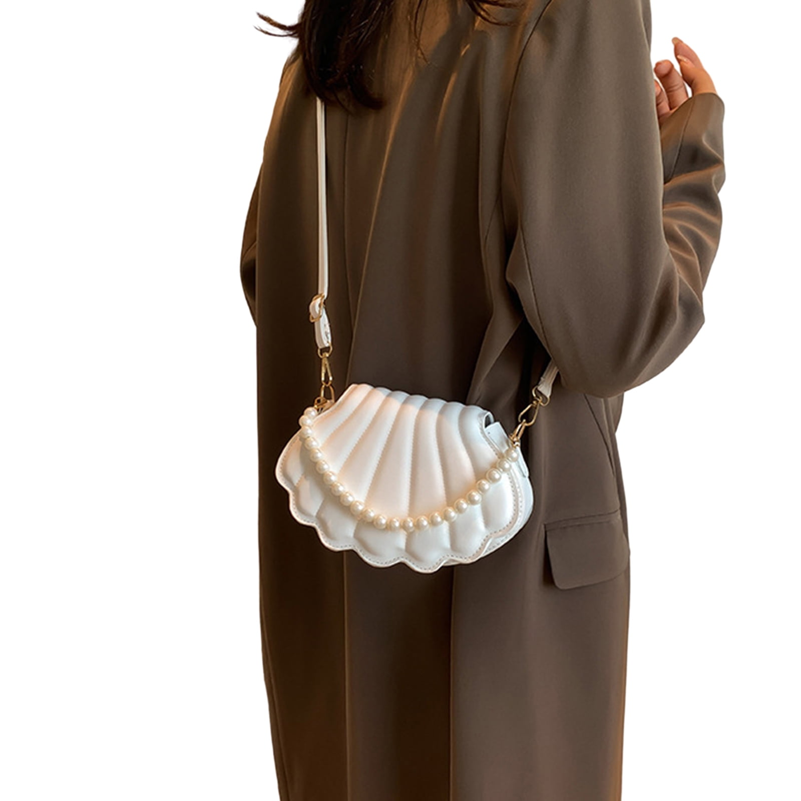 All-matching Crossbody Bag for Women Elegant Shoulder Bag Fashion Pearl ...