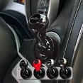 All-metal ball-handle style car keyless start button rocker start cover ...