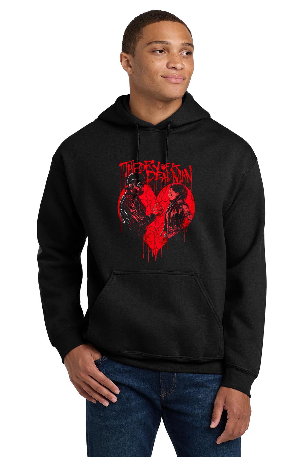 All or Nothing Theory of a Deadman Rock Band Hoodie, for men & women, up to size 5XL - Walmart.com