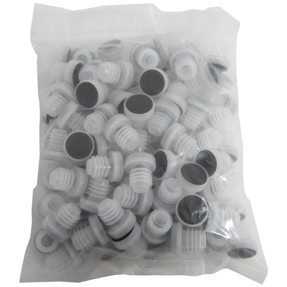All-plastic Reusable Tasting Corks for 750 ml Bottles (100 Count ...