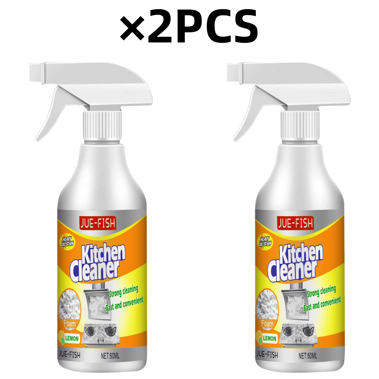 All-purpose Kitchen Pots and Pan Cleaner, Kitchen Cleaner Spray,Clean ...