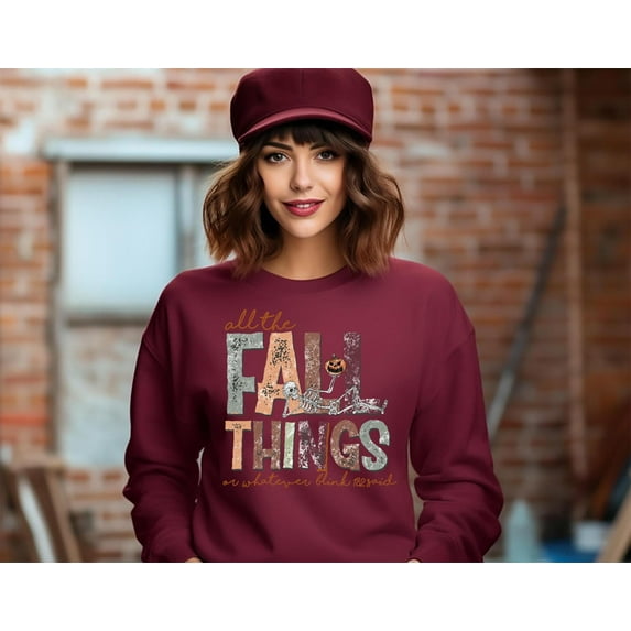 All the Fall Things or Whatever Shirt, Ahh Fall Shirt, Fall Season Tee ...