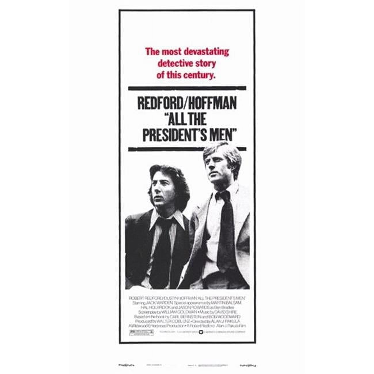 All the Presidents Men Movie Poster - 11 x 17 in. - Walmart.com