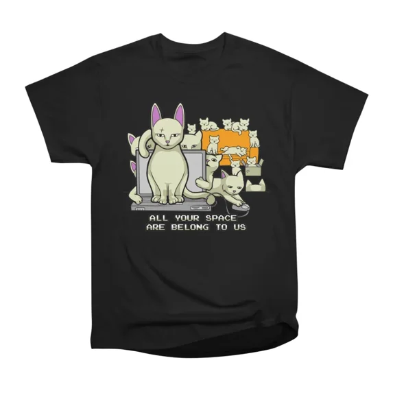 All your Space are belong to us TShirt Tee Gift For Him Merch For Her ...