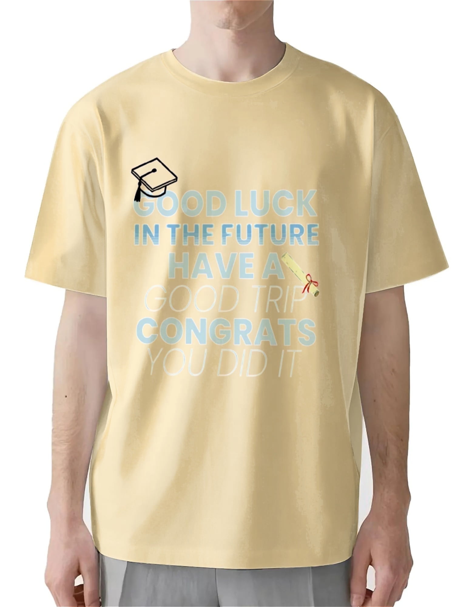 AllAreN Class of 2025 T-Shirts for Men Congrats You Did It Graduate Fun ...