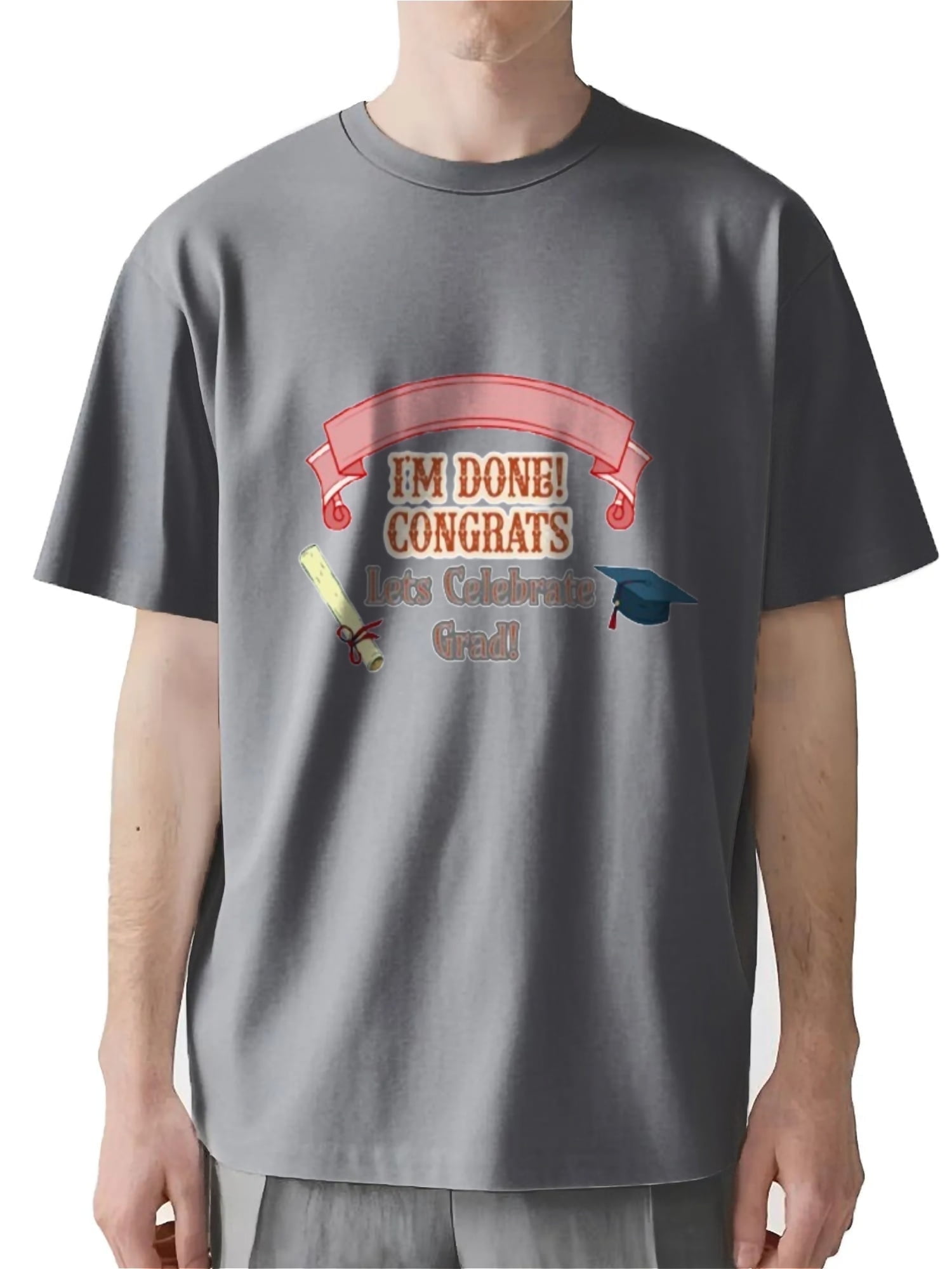 AllAreN Graduation Shirts I'm Done Congrats Personalized T-Shirts ...