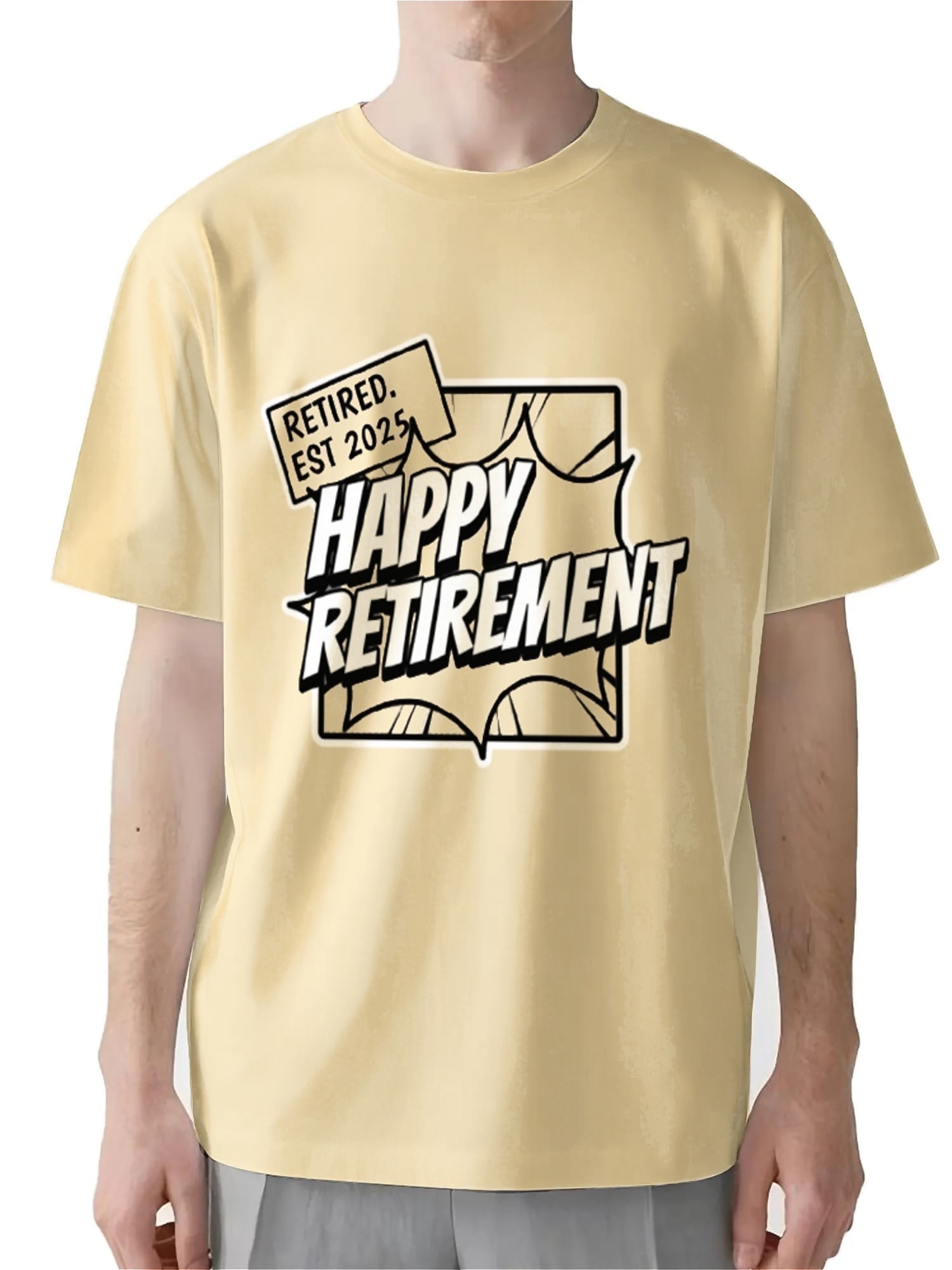 AllAreN Humorous Retirement Gift for Men Shirts Happy Retirement T ...