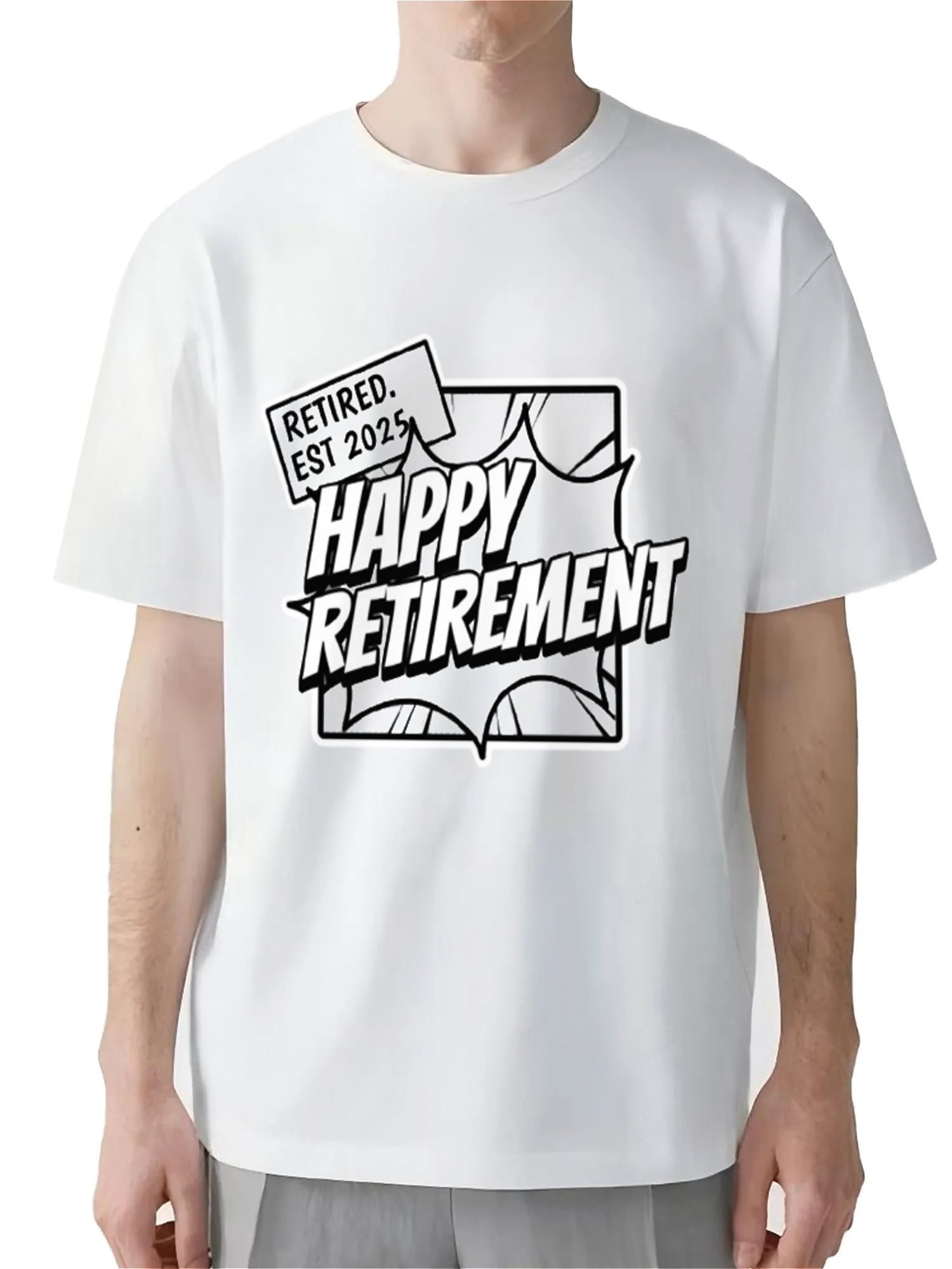 AllAreN Humorous Retirement Gift for Men Shirts Happy Retirement T ...