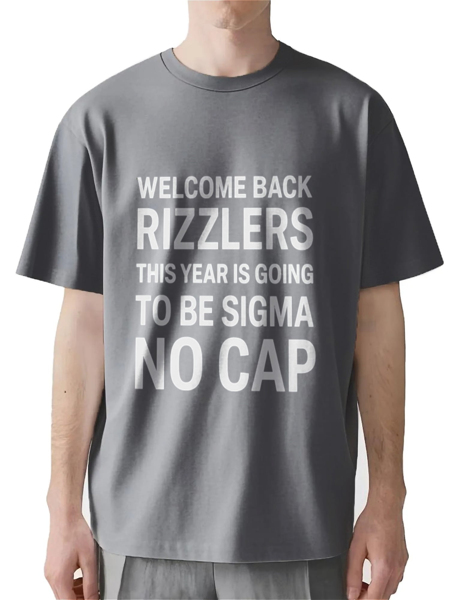AllAreN Welcome Back Rizzlers Men's Back to School T-Shirt Cotton ...
