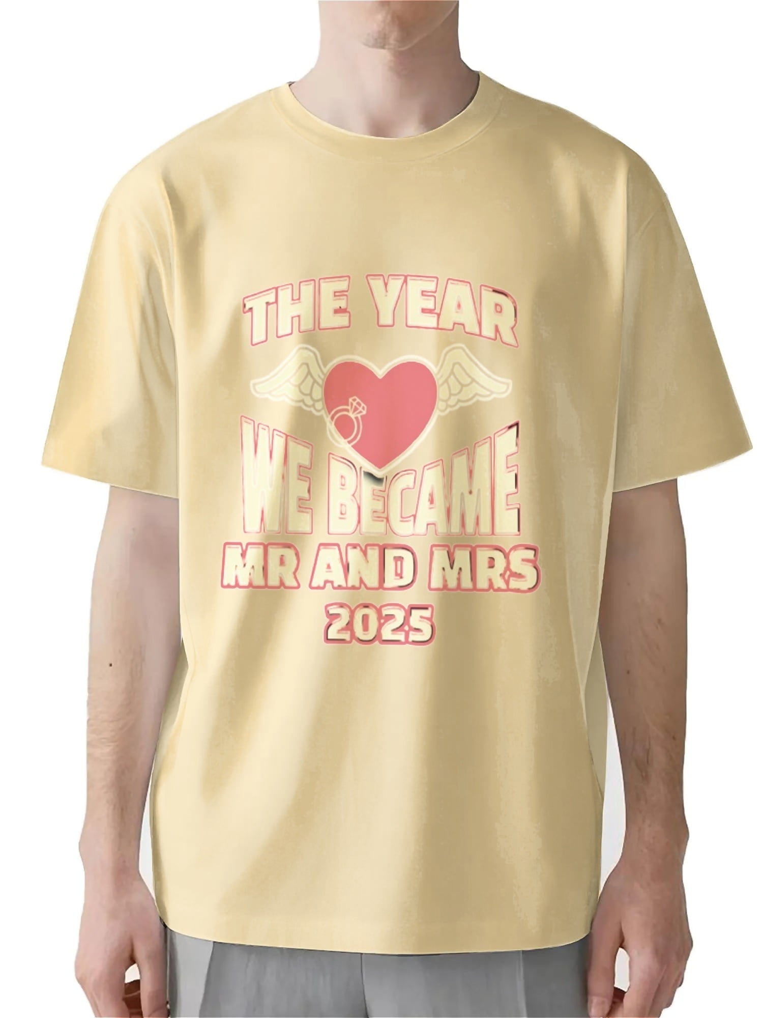 AllAreN Wedding Shirts for Men The Year We Became Mr and Mrs 2025 ...