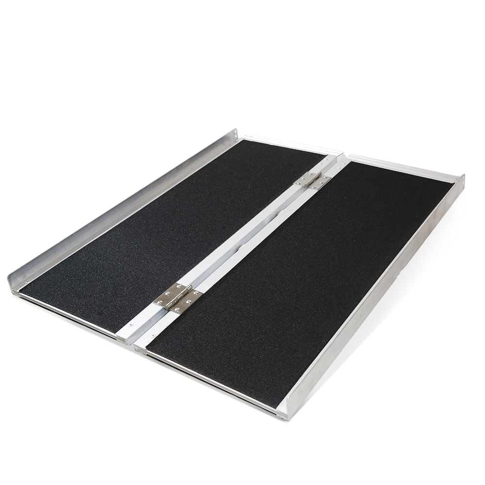 Silver Spring Aluminum Folding Wheelchair Ramp Plus 3' x 29in - Walmart.com