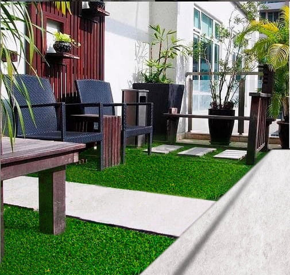 AllGreen Precut 6 ft. x 8 ft. Indoor/Outdoor Artificial Turf, Durable ...