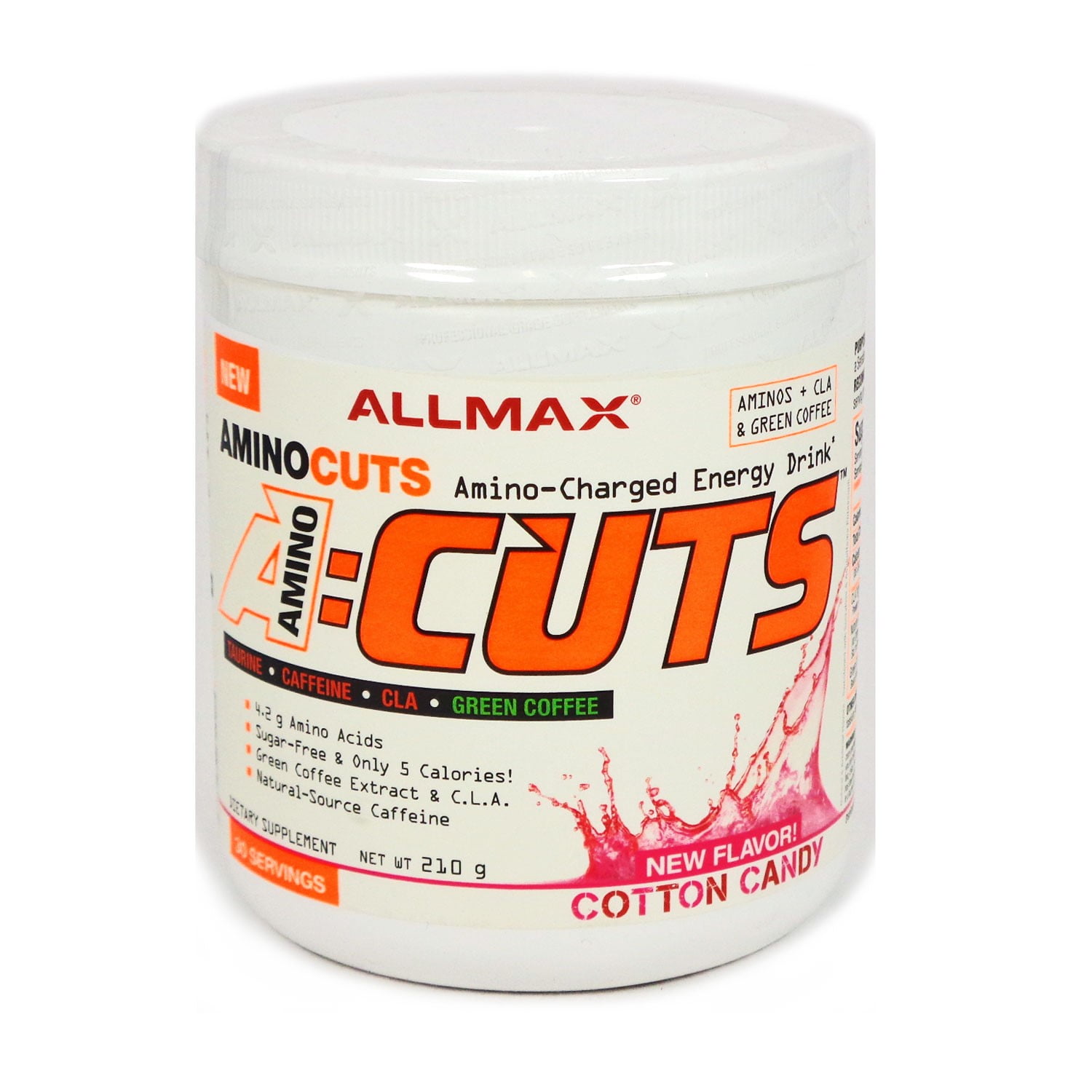 AllMax A:CUTS Amino Acid Powder, Cotton Candy, 30 Servings - Walmart.com