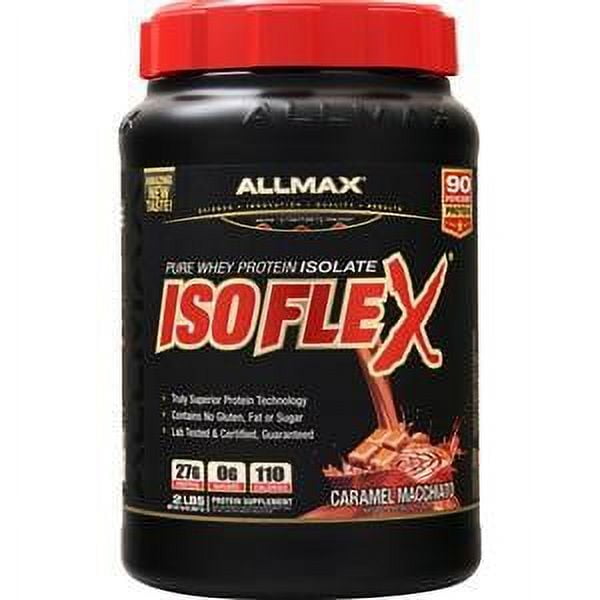 AllMax Isoflex Protein Powder Supplement, Low Carbs, Caramel Macchiato ...