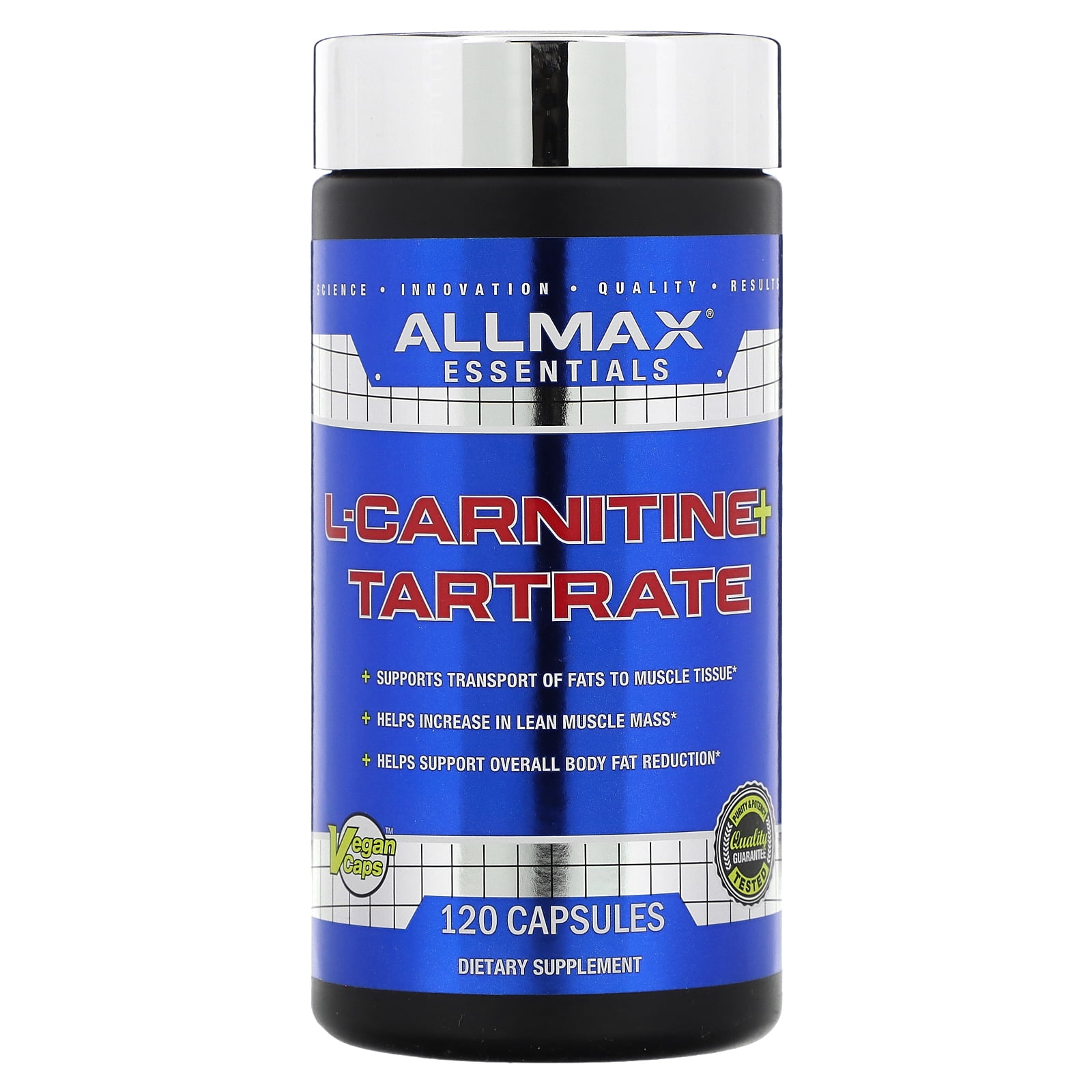 AllMax L-Carnitine Capsules, 120 Ct - Walmart.com