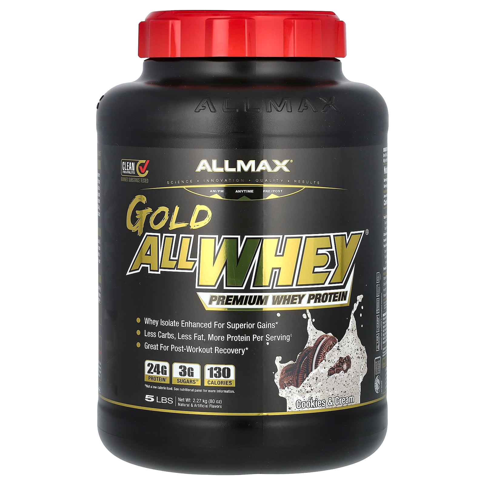 AllMax Nutrition - AllWhey Gold Premium Isolate/Whey Protein Blend ...