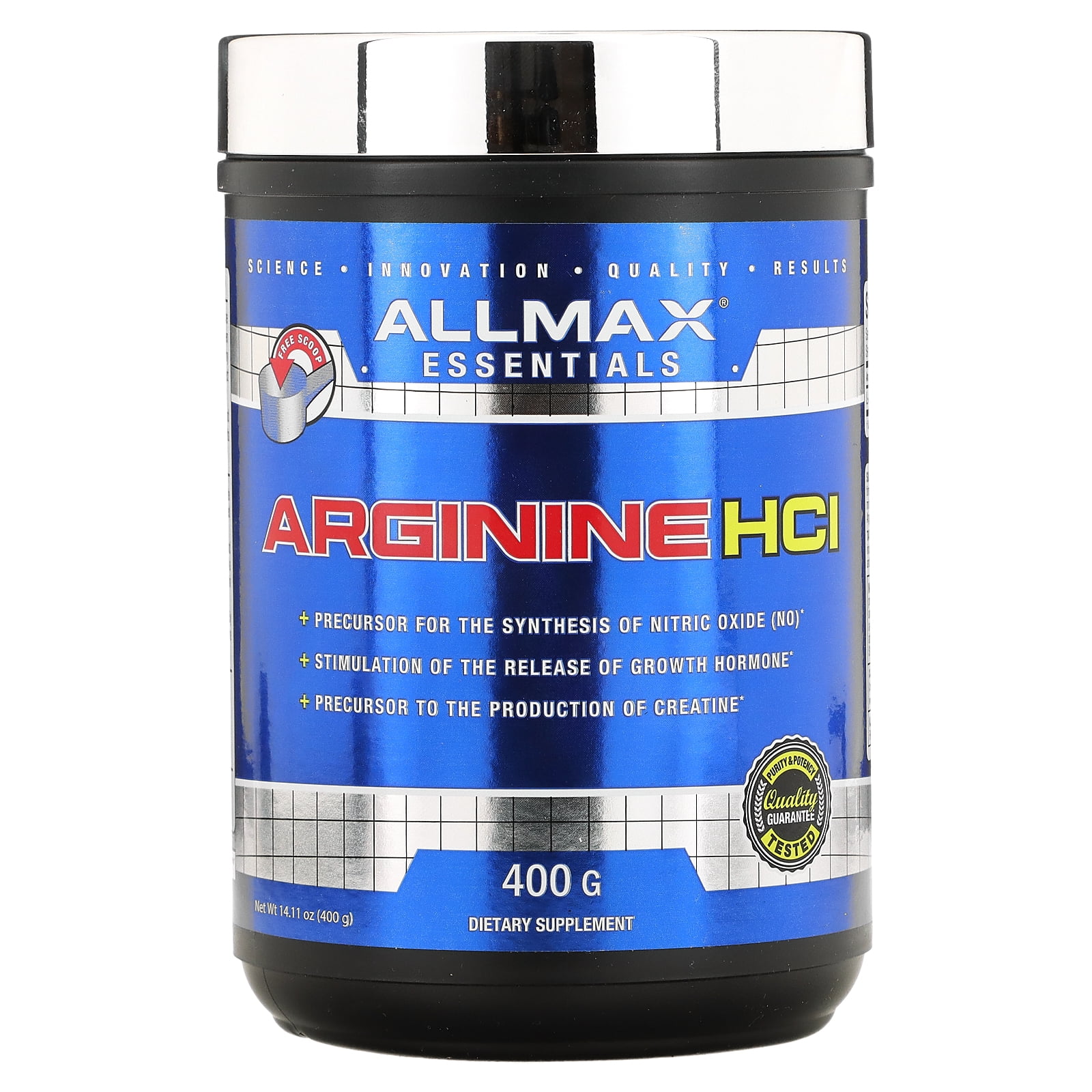 AllMax Nutrition - Arginine HCl - 14 oz. - Walmart.com