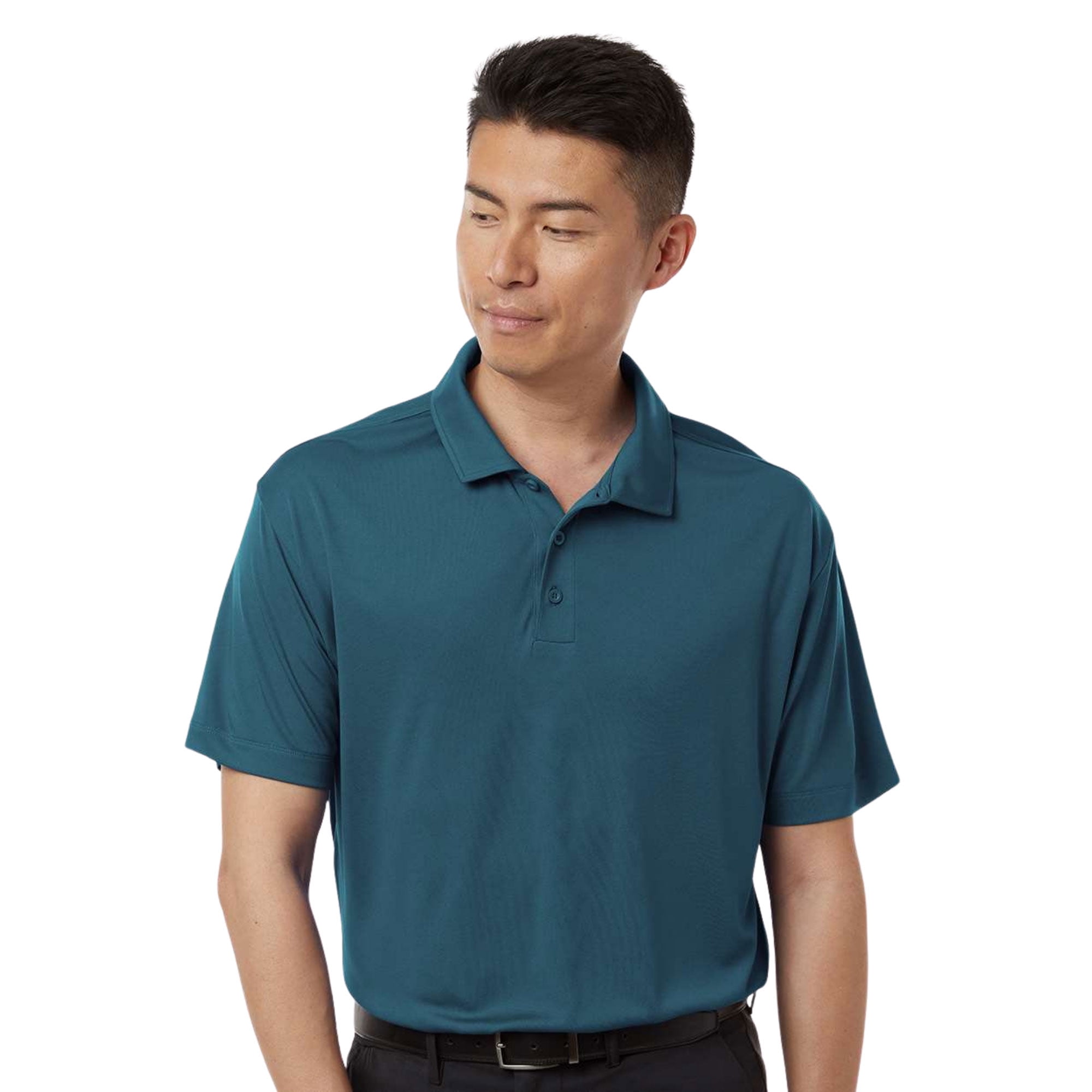 AllPro Men's Polo Shirts Short Sleeve Collar T-Shirt 100% Polyester Dry ...