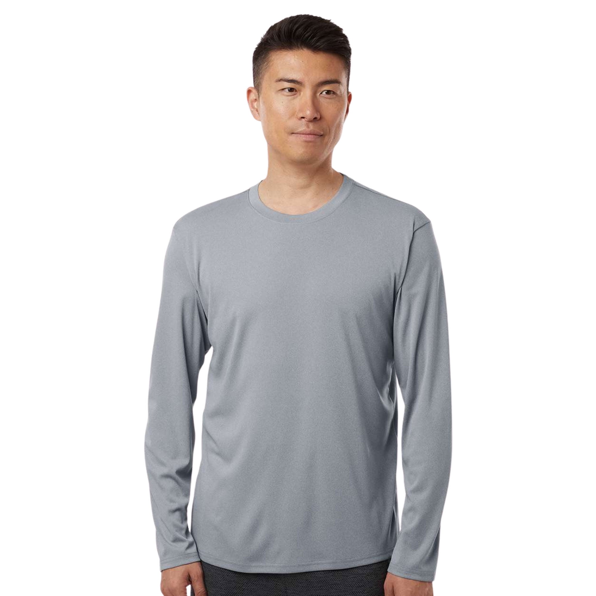 AllPro Men's Pro-Lock Classic Fit Long Sleeve T-Shirt, 100% Polyester ...
