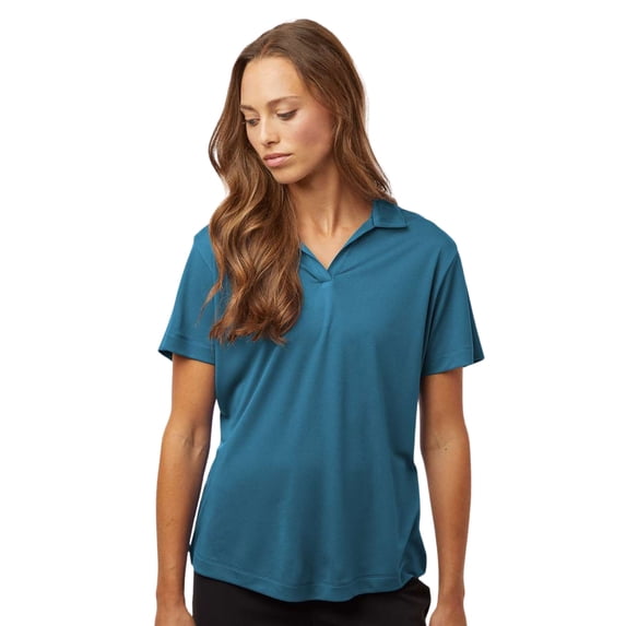 AllPro Women's Performance Polo Shirt 100% Polyester Pro-Lock Short ...