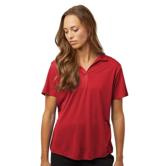 AllPro Women's Performance Polo Shirt 100% Polyester Pro-Lock Short ...