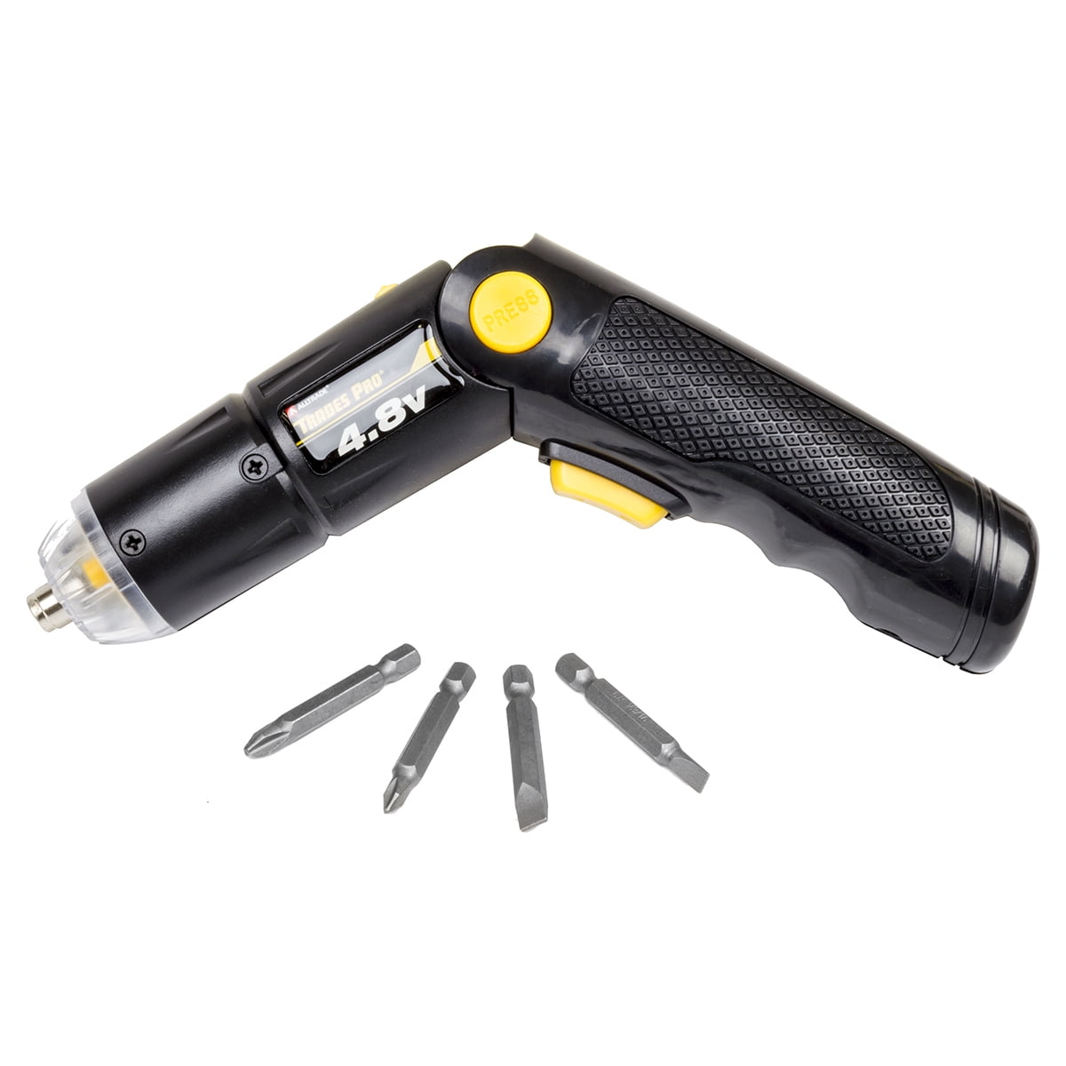 AllTrade 836777 Folding Cordless Rechargeable Screwdriver - Walmart.com