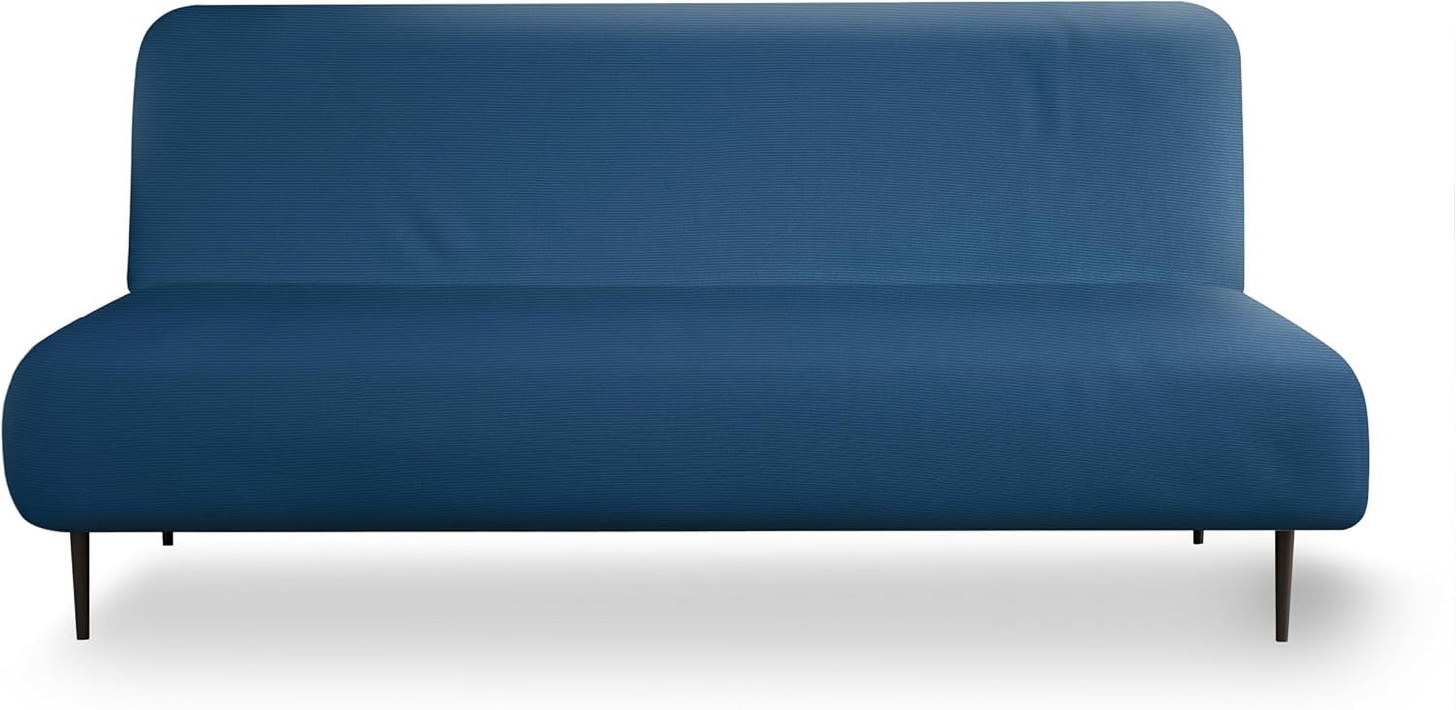 AllWays Plaza Futon Cover - Full Size, Soft Stretchable, Textured ...