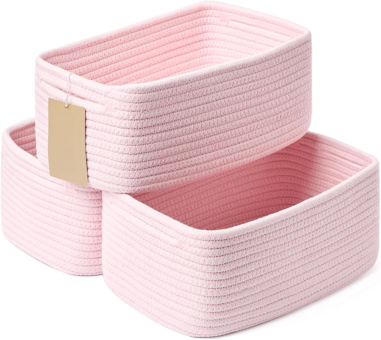 AllWays Plaza Small Storage Baskets for Organizing | Closet Organizer ...