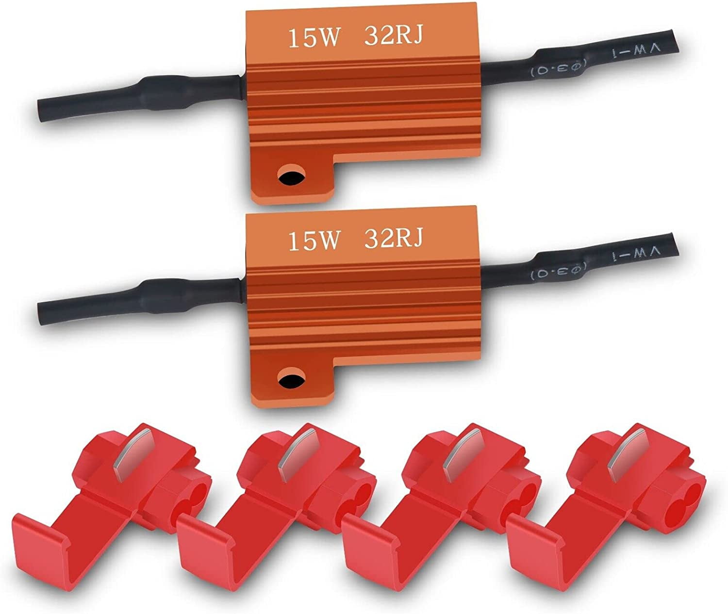 Alla Lighting 1.5 Watt(at 12.8V) Load Resistors Equalizer for Fix LED ...