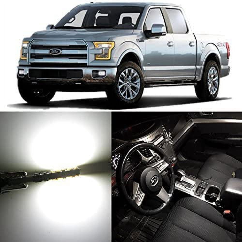 Alla Lighting 2825 194 906 W5W White LED Bulbs Interior Lights Map ...