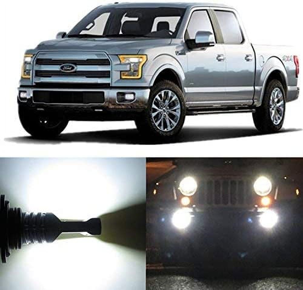 Alla Lighting 2pcs Super Bright 9140 9145 White LED Bulbs Fog Light for ...