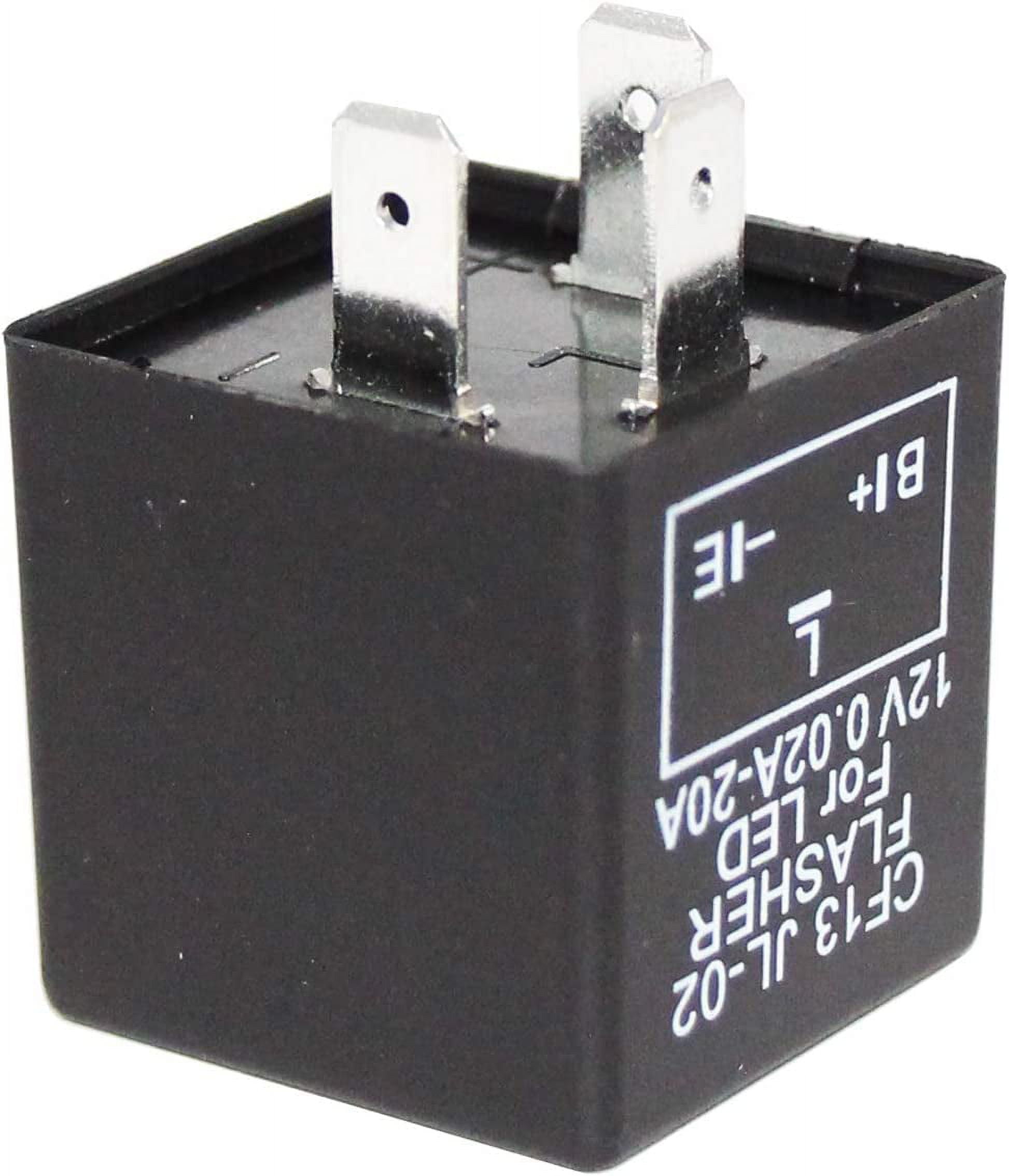 Alla Lighting 3-Pin CF13 Electronic LED Flasher Relay For LED Related ...