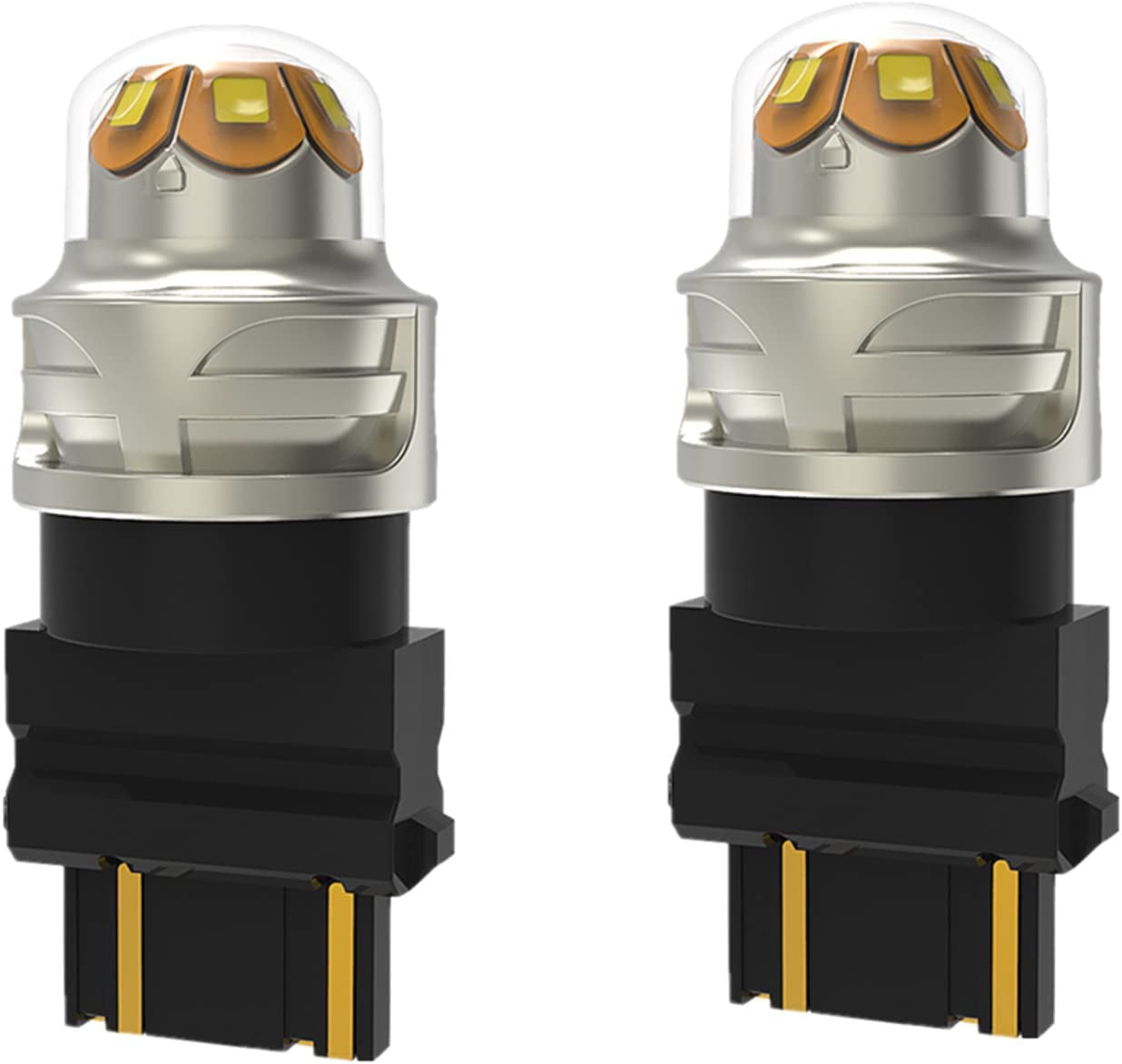 Alla Lighting 3000lm W2.5x16q D.F. Wedge Base T25 3156 3157 LED Lights ...