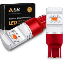 Alla Lighting Super Bright 3157 4157NA 3157A Amber Yellow LED Bulbs ...