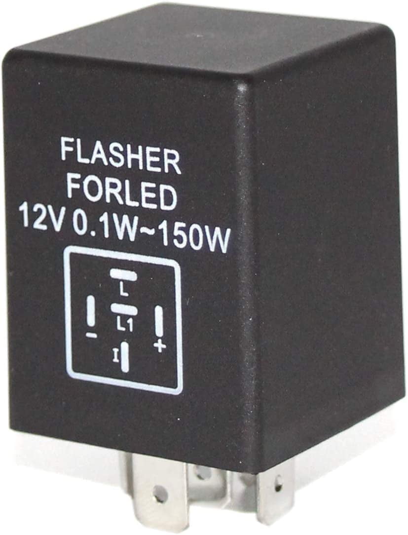 Alla Lighting 5-Pin EP27 FL27 Electronic LED Flasher Relay Fix For LED ...