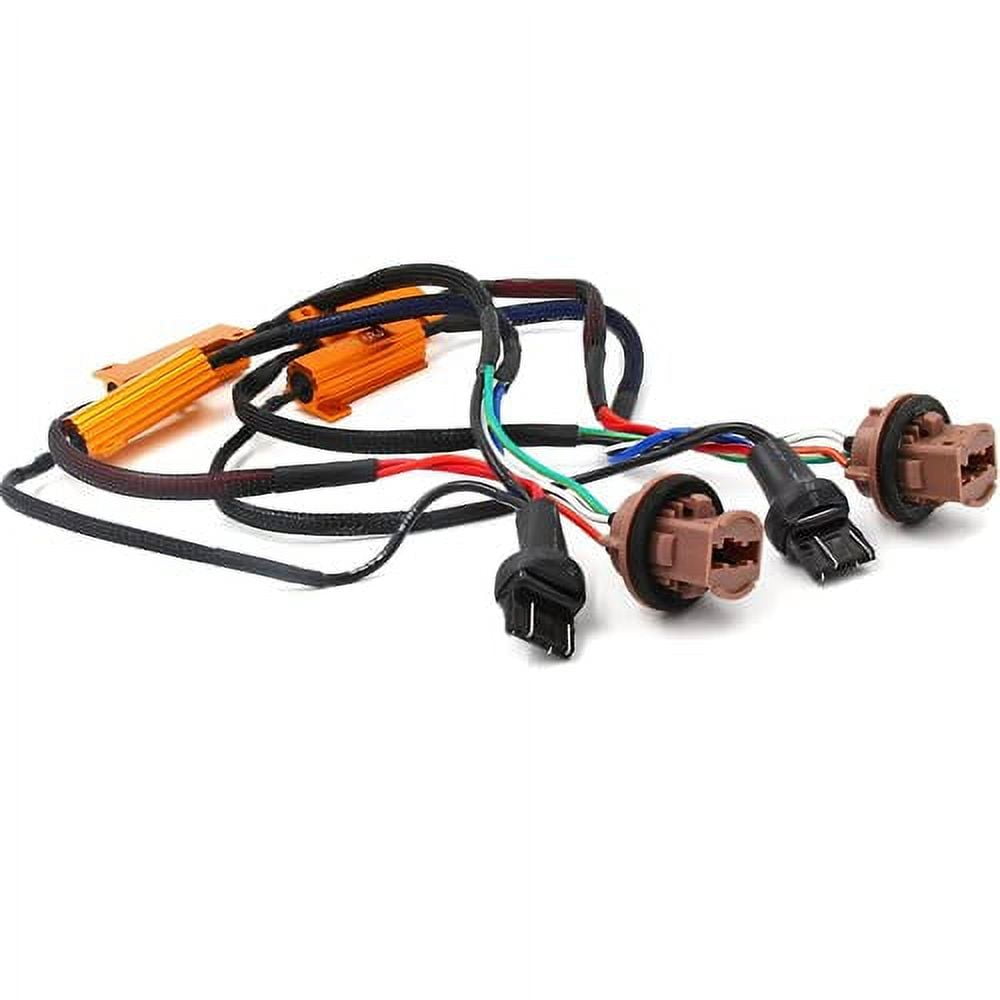 Alla Lighting 7443 LED Resistors *Type A* 6Ohm Fix LED Turn Signal ...