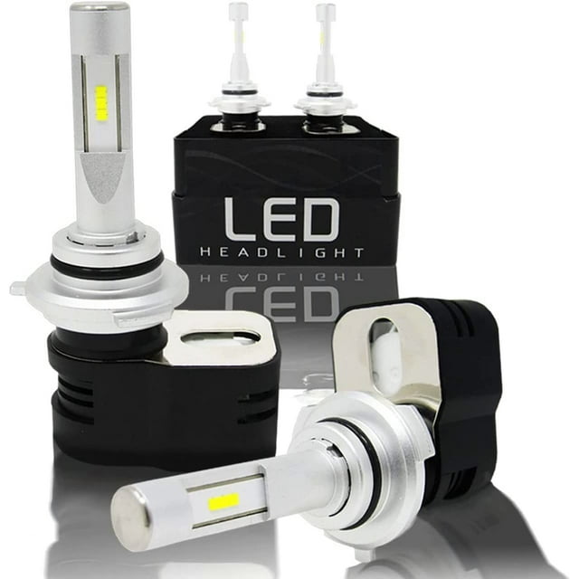 Alla Lighting 8400 Lumens Mini D1S D2 D3 D4 LED Bulb Headlight upgrade ...