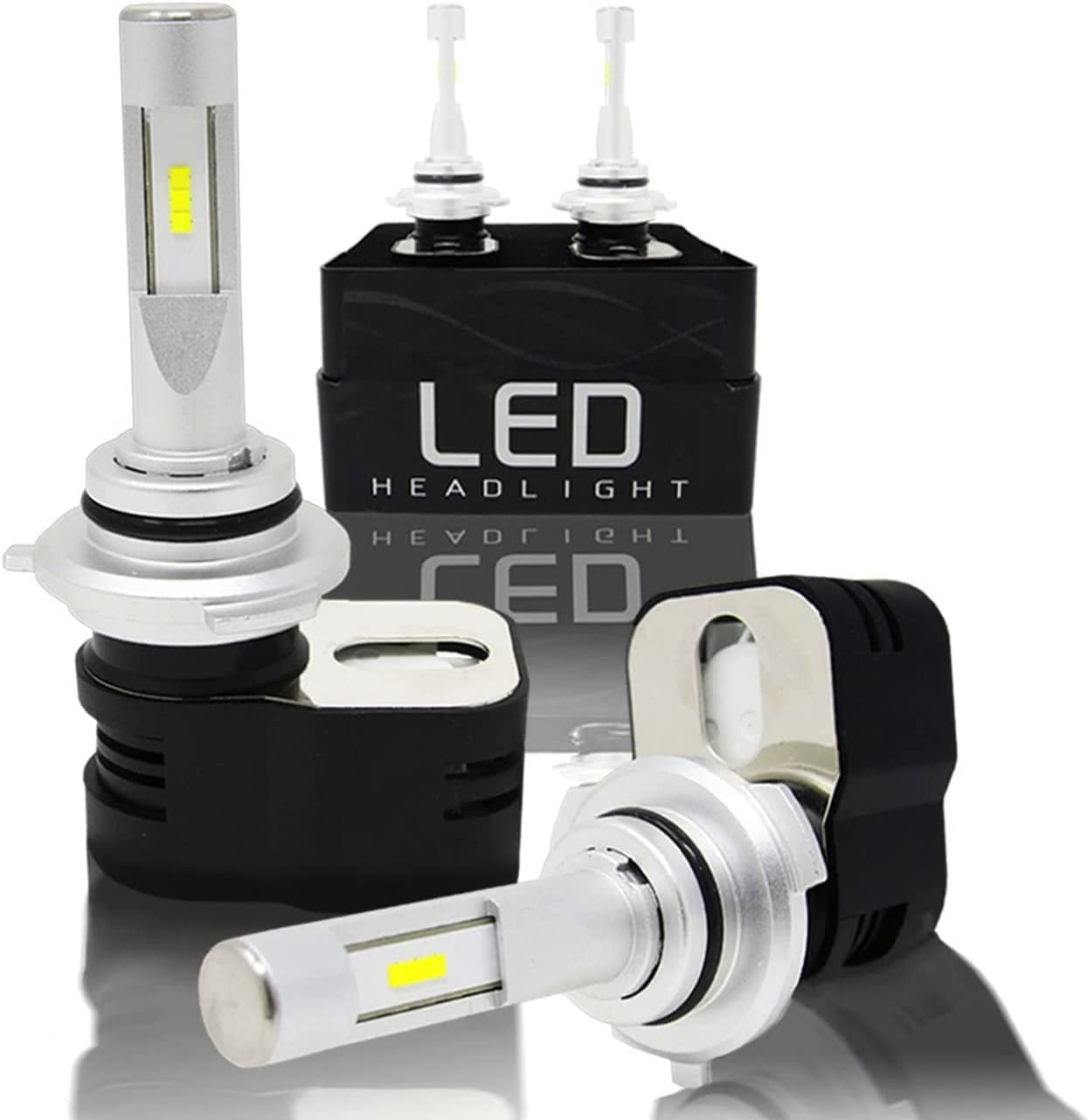 Alla Lighting 8400 Lumens Mini D1S D2 D3 D4 LED Bulb,Convert HID ...
