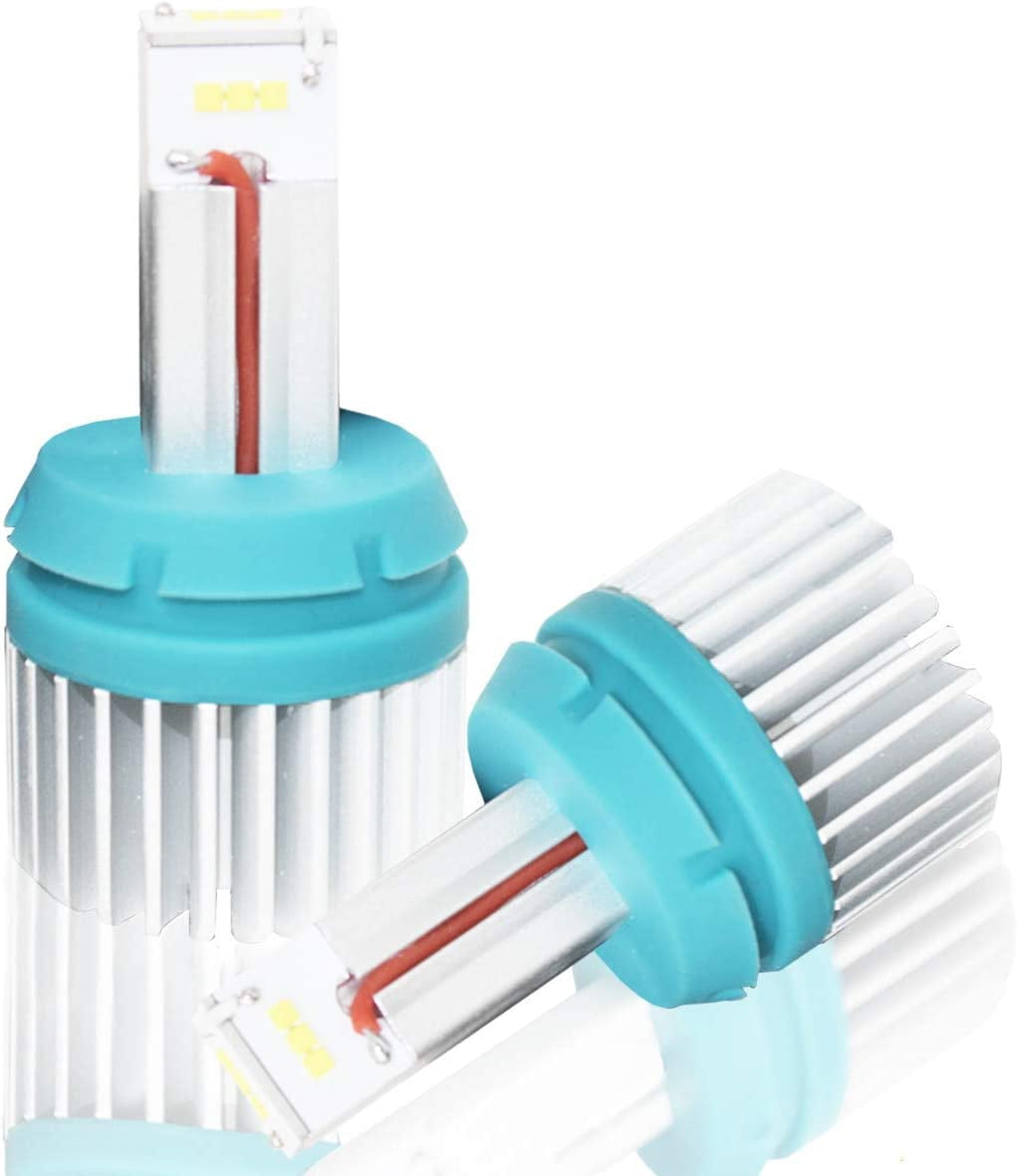 Alla Lighting Brightest 7443 7440 LED Reverse Light Bulbs 2400Lm CANBUS ...