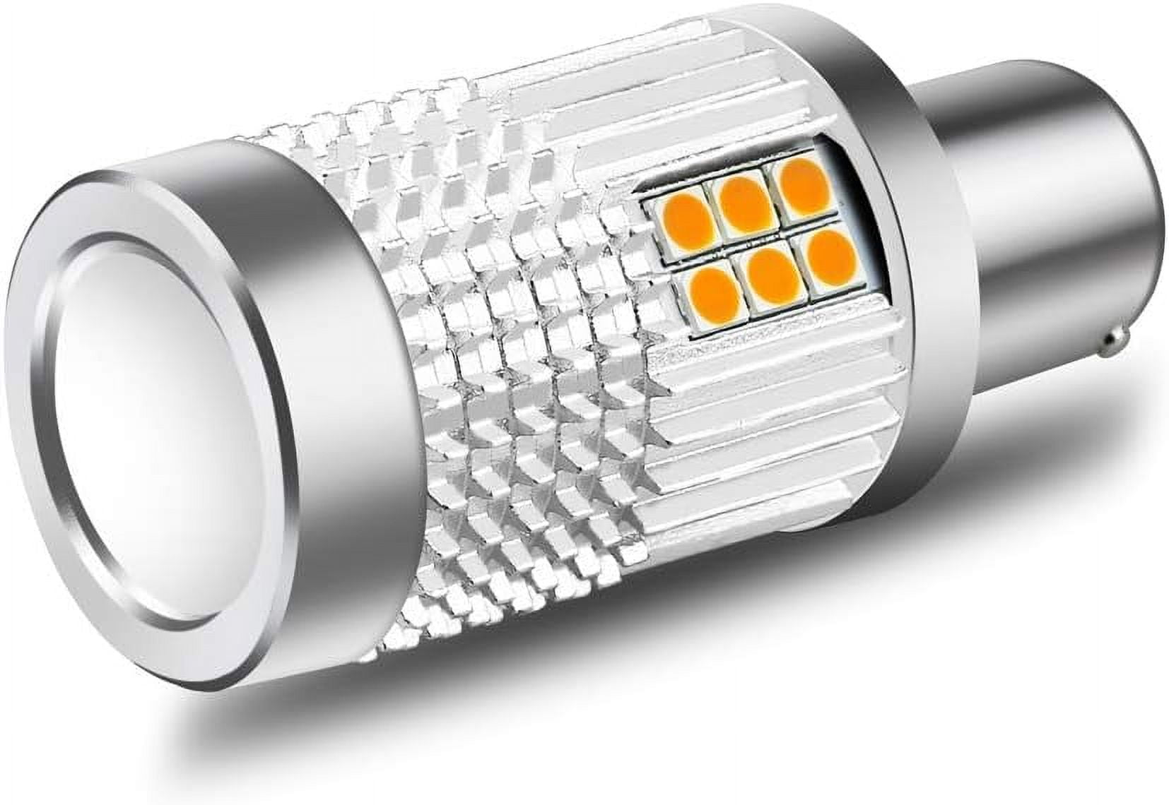 Alla Lighting Brightest CANBUS Error Free BA15S 1156 LED Bulbs 3000Lm ...