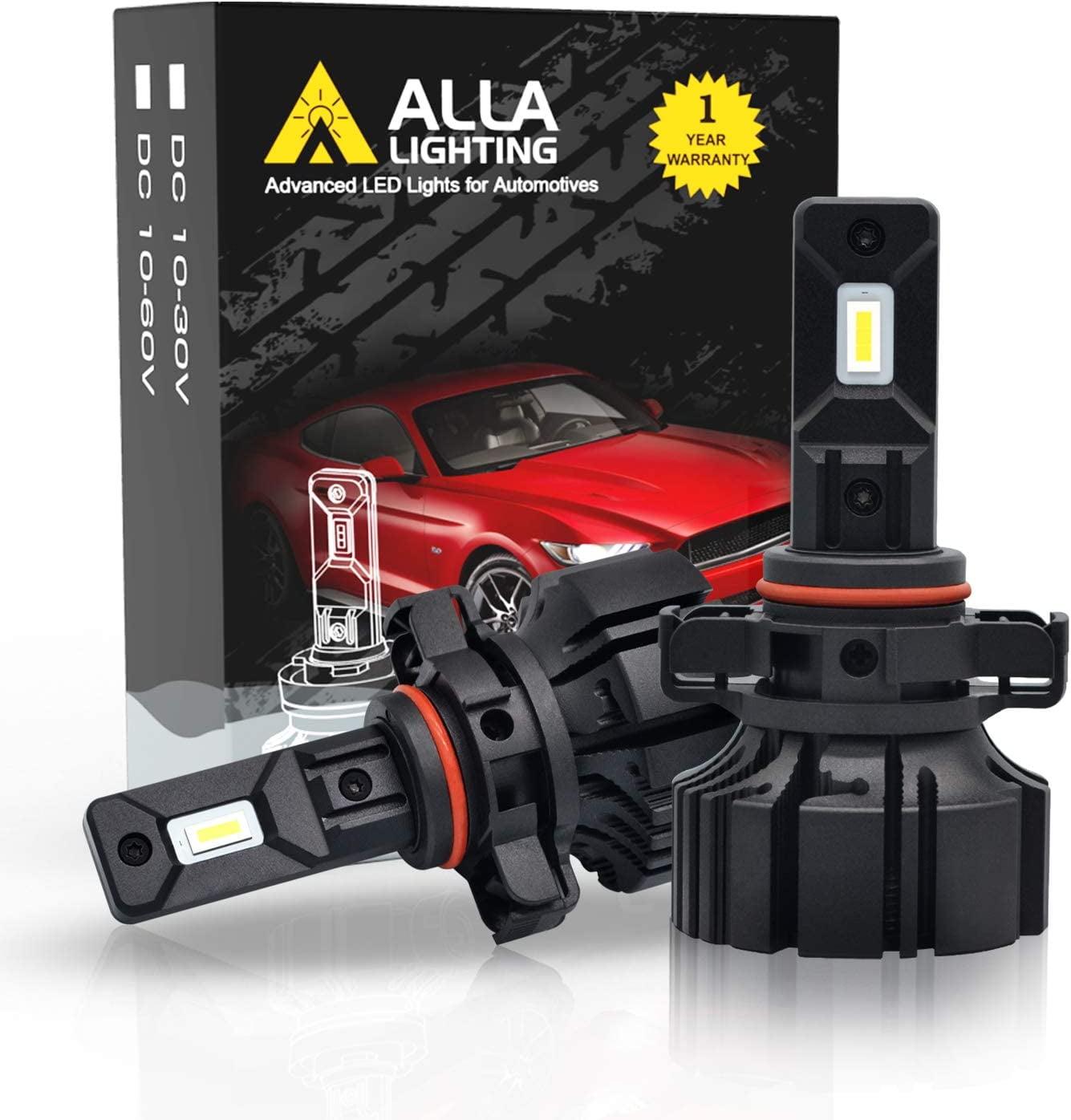 Alla Lighting C-HR Vision PS19W 5201 5202 LED Fog Lights Replacement ...