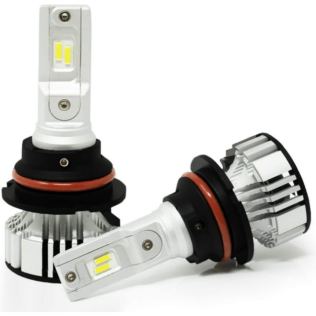 Alla Lighting D-CR 9000 Lumens 9007 HB5 LED Headlights Bulbs 6000K ...