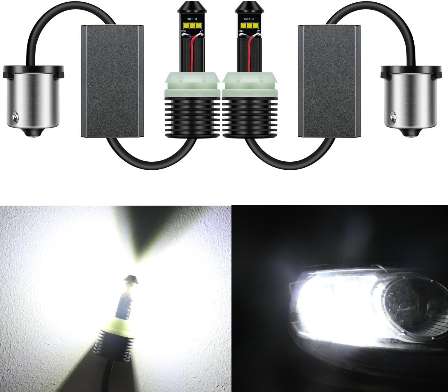 Alla Lighting Directly Plug & Play 1300 Lumens CAN-BUS Error Free 21W ...