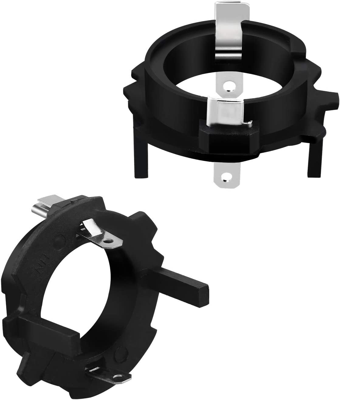 Alla Lighting H7 LED Bulb Adapter Holders Socket Base H7 Retainer Clip ...