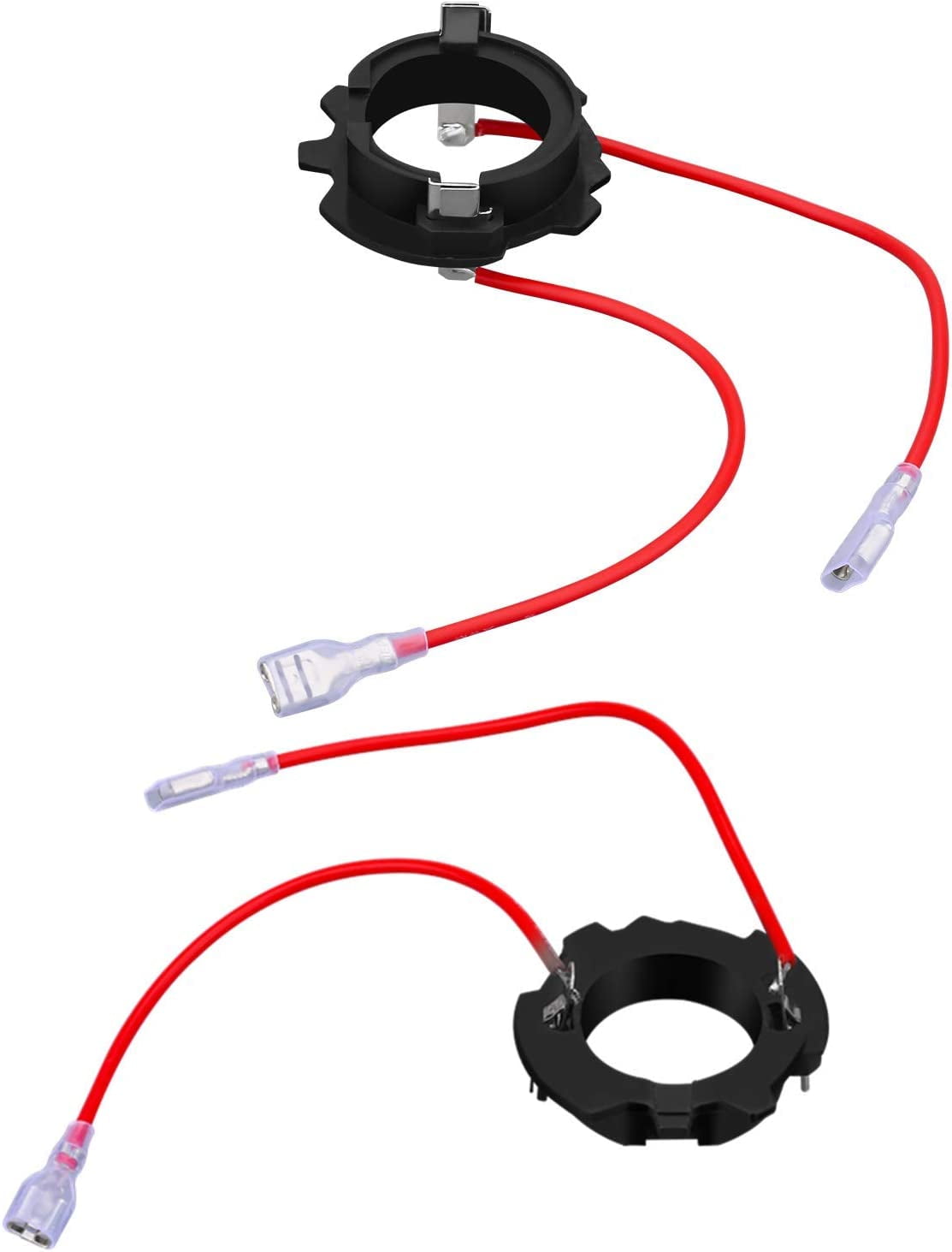 Alla Lighting H7 LED Bulb Adapter Holders Socket Base H7 Retainer Clip ...