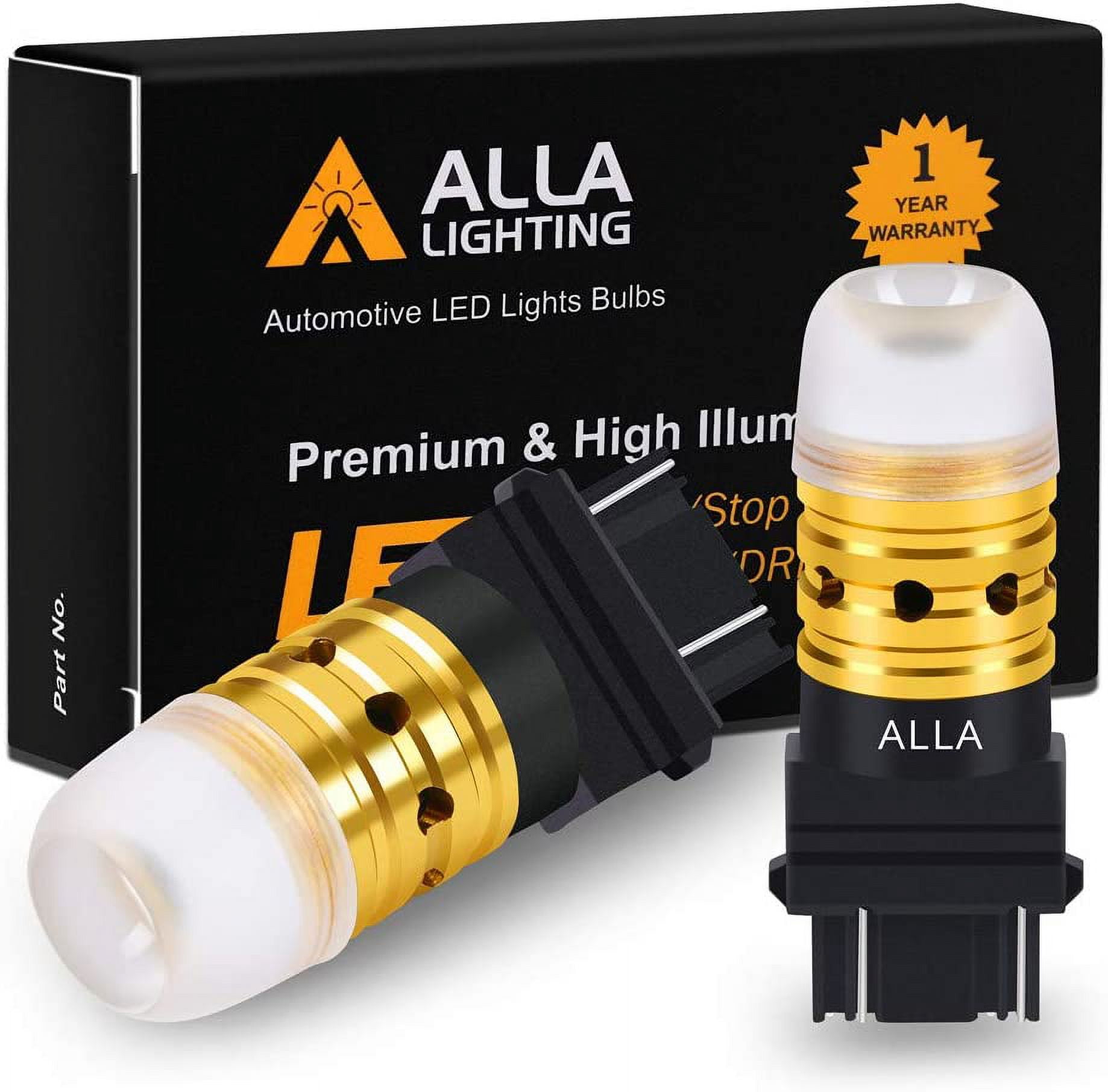 Alla Lighting Mini T25 3156 3157 LED Bulbs Xtreme Super Bright 2525 20W ...