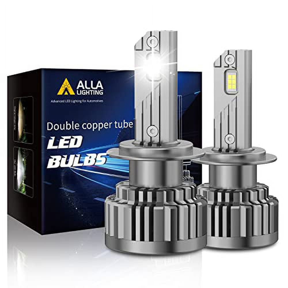 Alla Lighting NCP CANBus H7 LED Headlights Bulbs, CANBUS High Beam or ...