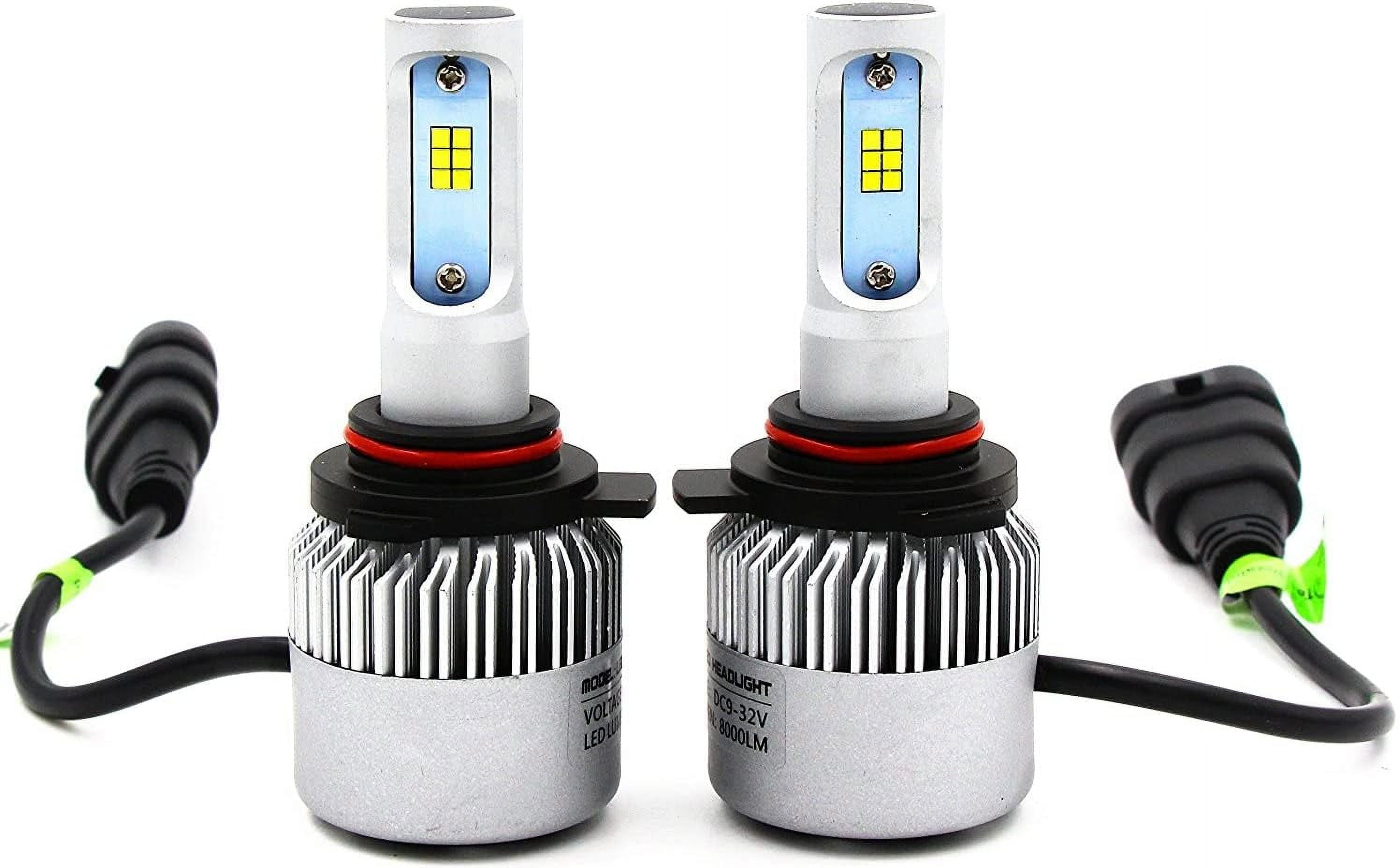 Alla Lighting New CSP Xtremely Bright 9012 HIR2LL LED Headlight Bulbs w ...