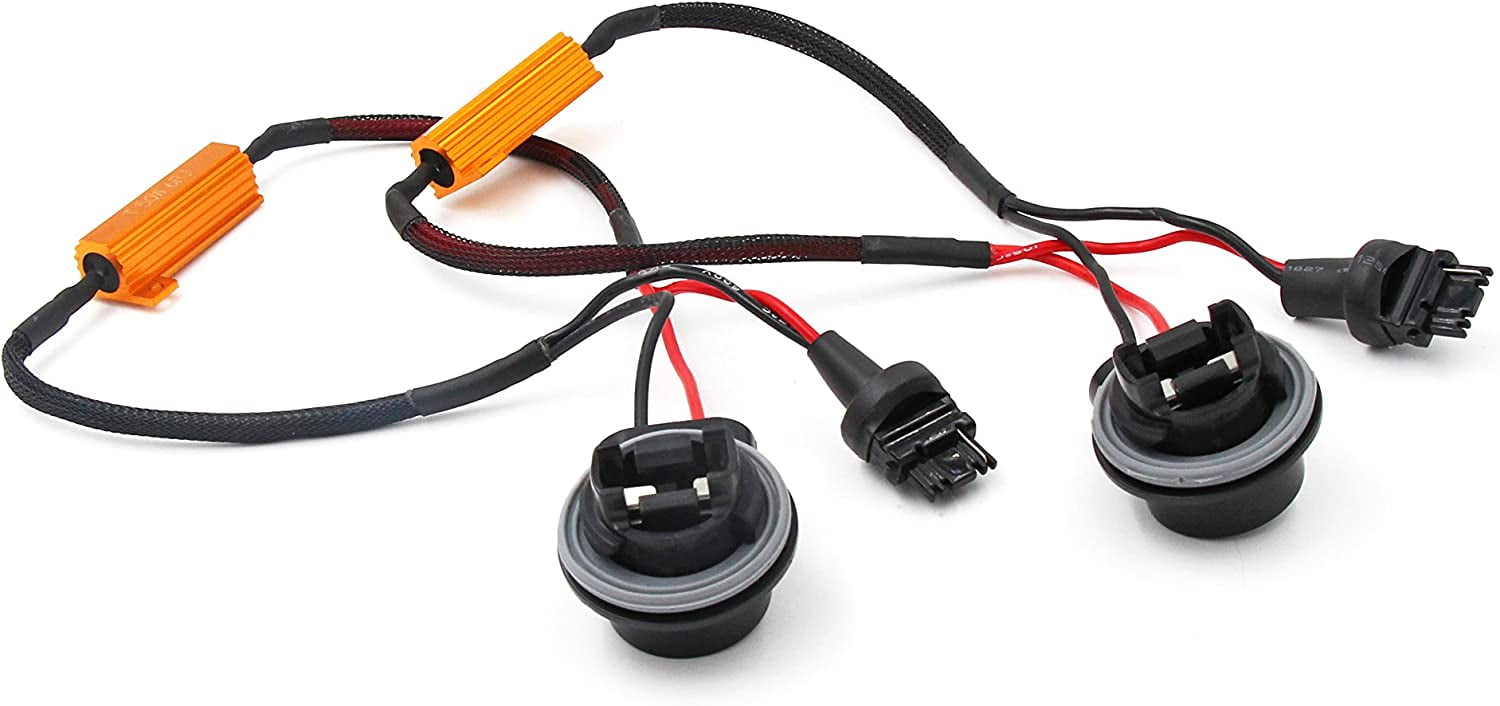 Alla Lighting Plug and Play 3156 3056 50W 6Ohm Error Free LED Light ...