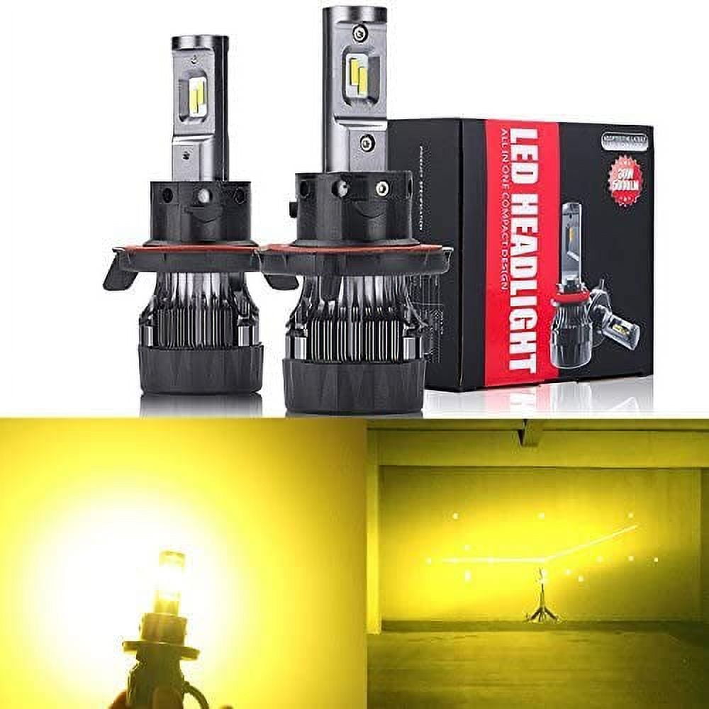 Alla Lighting S-HCR 9008 H13 LED Headlights Bulbs High Power 10000Lm All-in-One Headlights/DRL ...